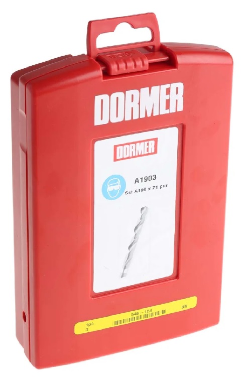 Dormer: Drill set jobber HSS, 21pcs 1/16”-3/8” x 1/64inch – ASPAC ...