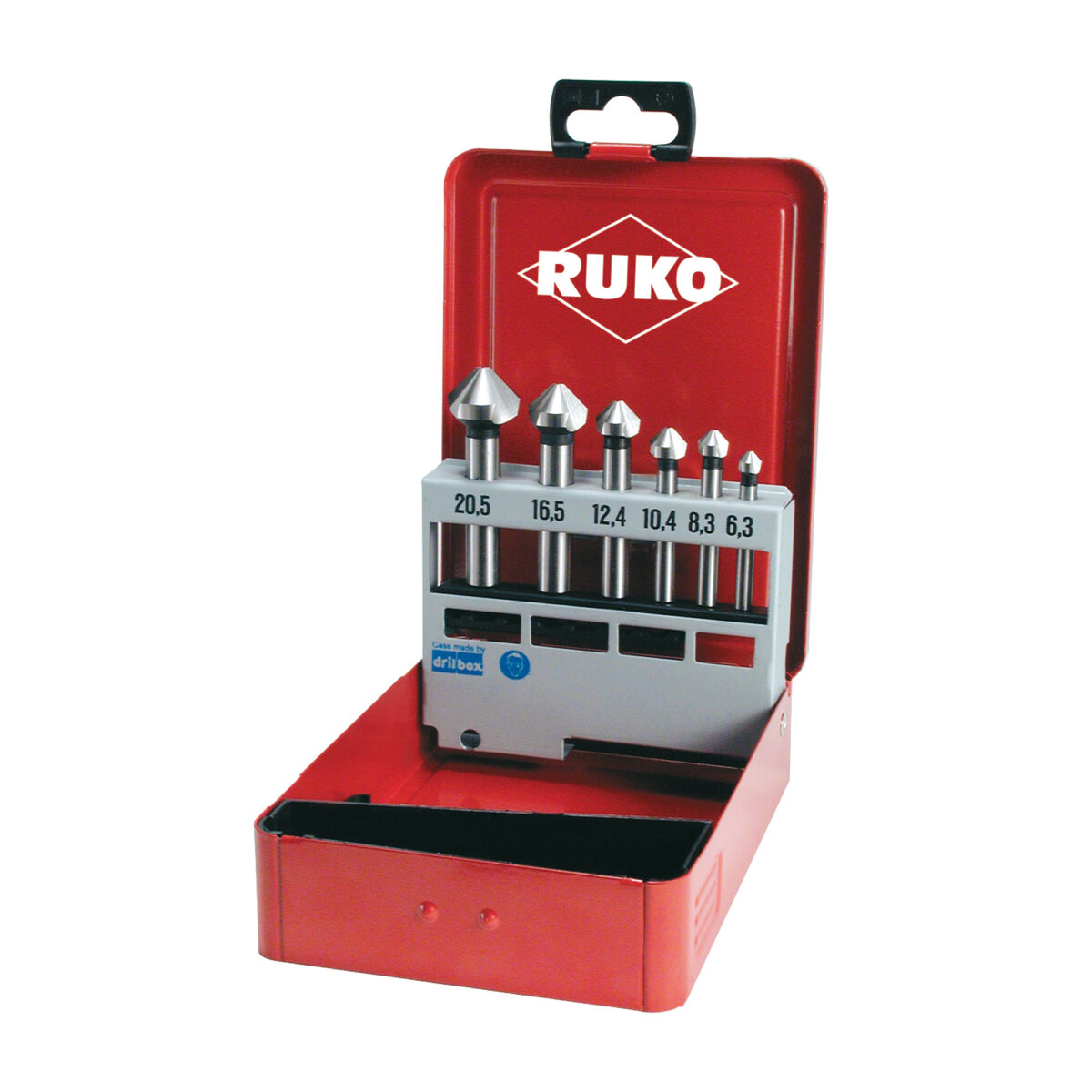 RUKO Taper and deburring countersinker set DIN 335 type C 90° HSS in ...