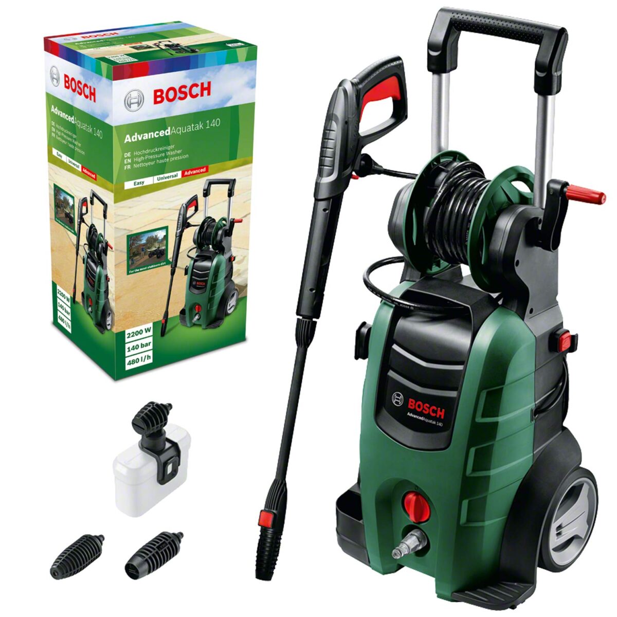 Bosch Advanced Aquatak 140 bars High Pressure Washer – ASPAC Industrial ...