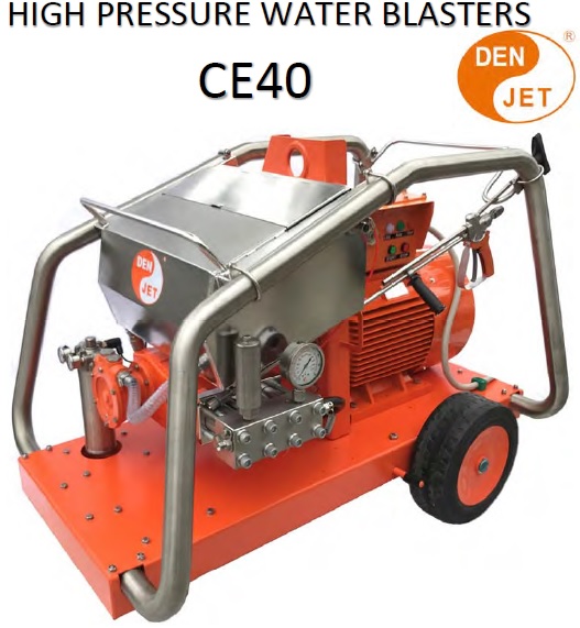 Den-Jet 1050 Bars High Pressure Electric Water Blaster – ASPAC ...