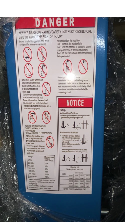 AIT Manual Wire Winch High Material Lifter 6M – ASPAC Industrial Tools