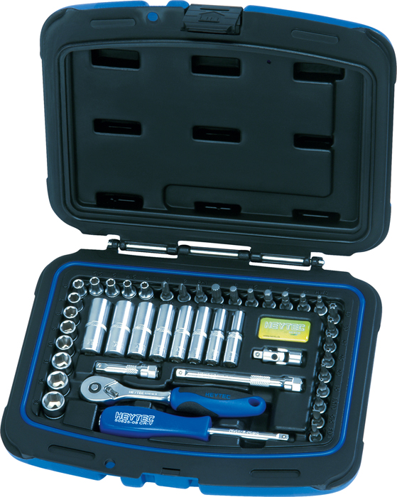 Heytec 44pcs 1/4in Socket Set: 4 to 13mm – ASPAC Industrial Tools