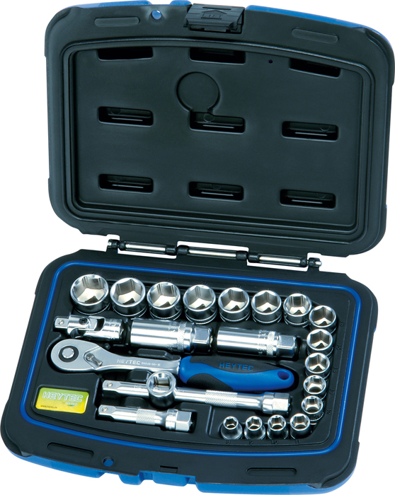 Heytec 23pcs 3/8in Socket Set 8 to 24mm – ASPAC Industrial Tools