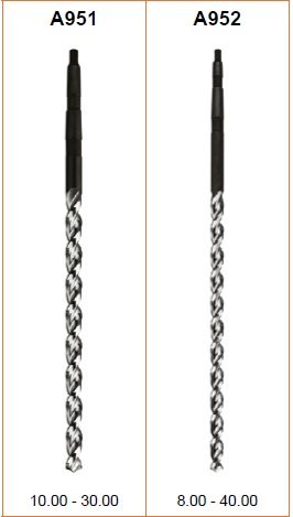 Dormer 15.5mm x 445mm OAL Extra Length Morse Taper 2 HSS Drill Bit ...