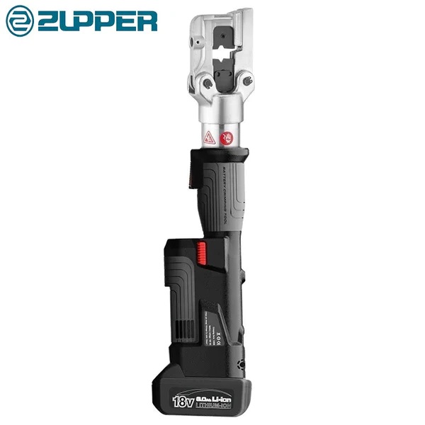 AIT Zupper 18V Cordless Portable Hydraulic Cable Terminal Crimping Tool ...