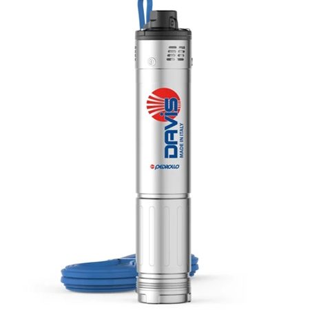 Pedrollo DAVIS 4″ Close-coupled submersible pump with peripheral ...